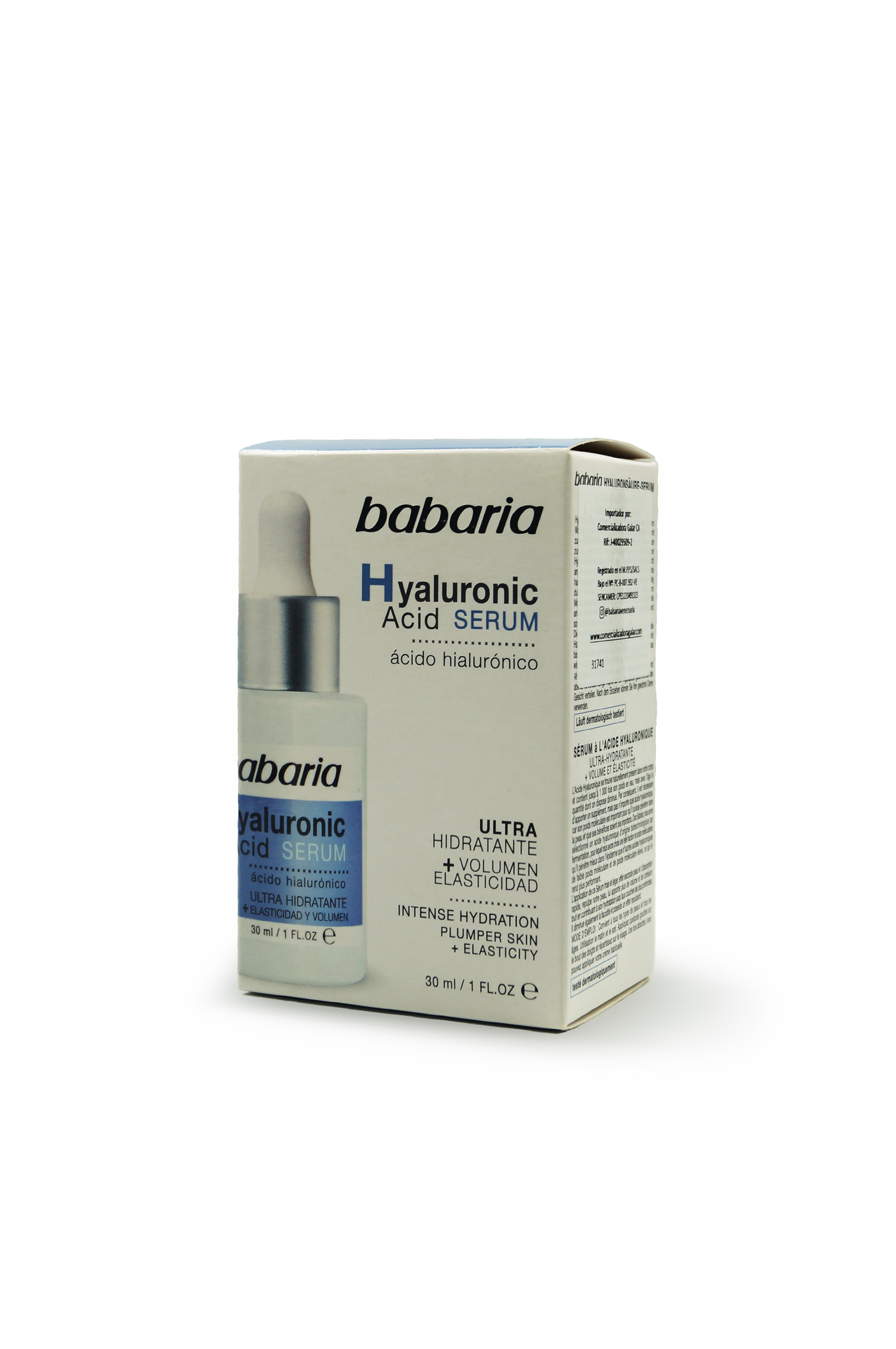Fotopiel | Babaria sérum ácido hialurónico 30mL