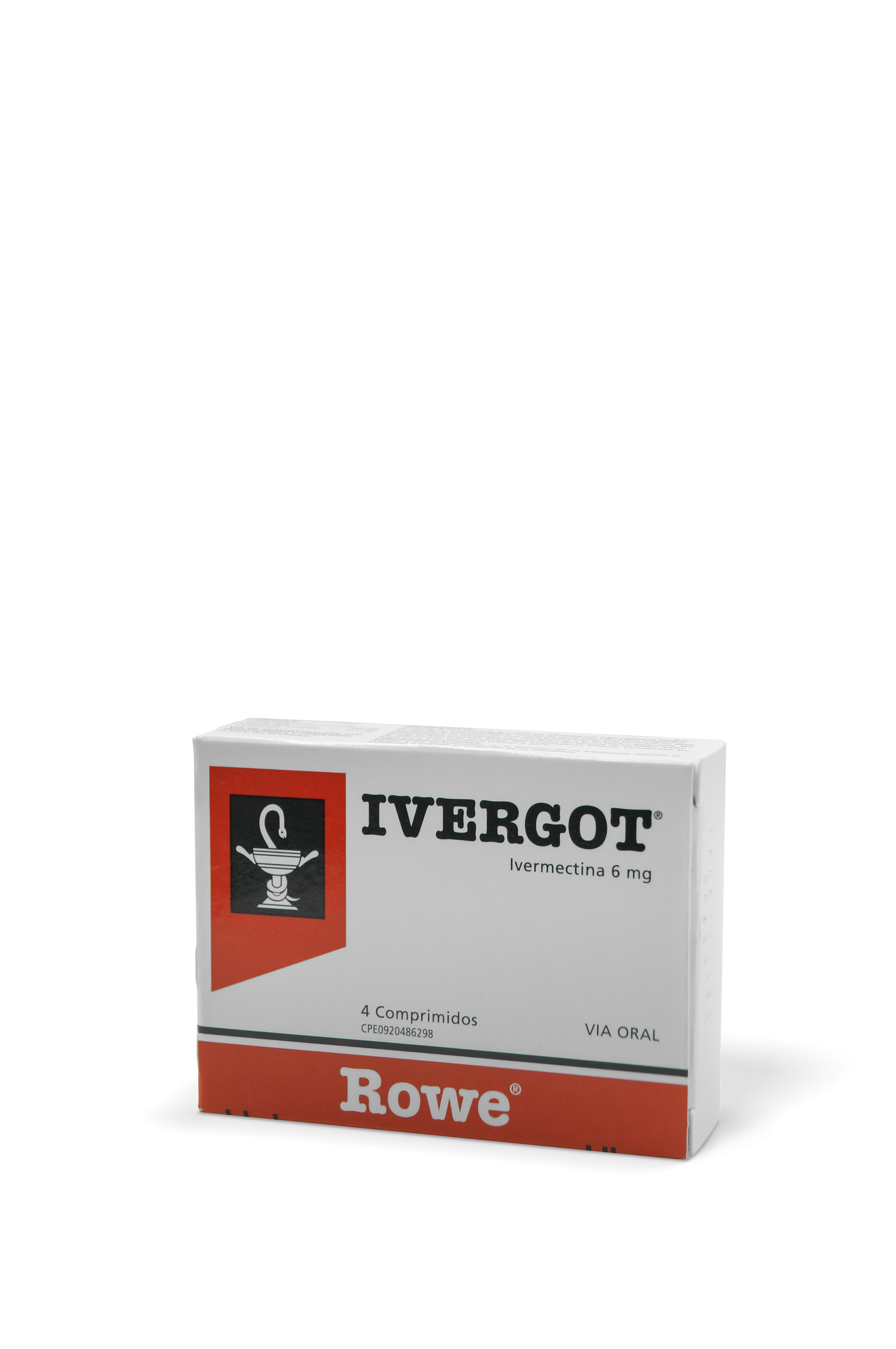 Fotopiel | Ivergot 4 tabletas 6mg